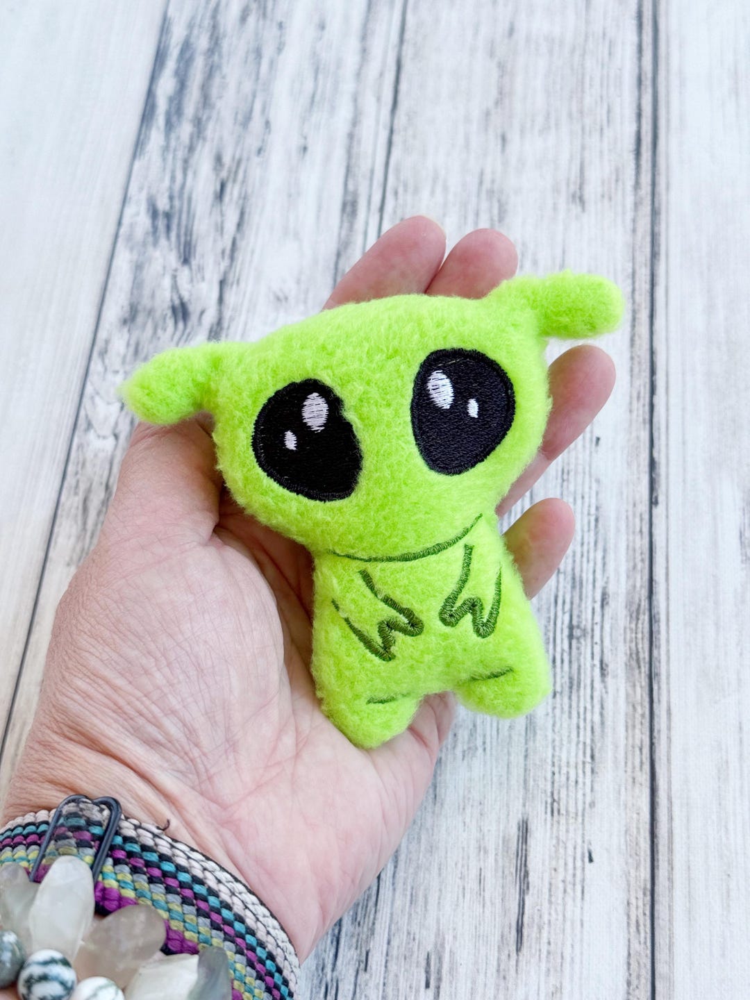 Emotional Support Squishy Alien Plush: Pocket Comfort Creature - Etsy