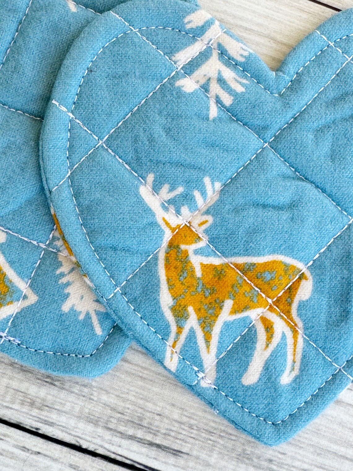 Flannel Scent Cloth, NICU Micro Preemie Hearts Gift, Woodland Print ...