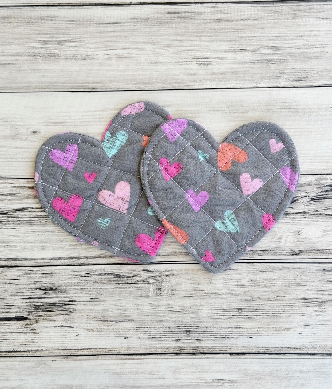 NICU Bonding Hearts: Cotton Flannel Preemie Baby Keepsake Gift - Etsy