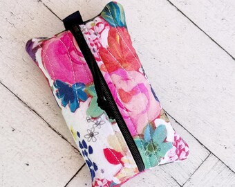 Pocket Tissue Pouch, Purse Tissue Holder,travel Tissue Cover, Zippered ...