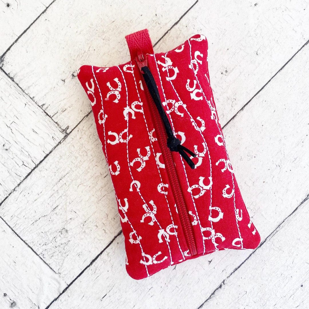 Tissue Pouch,zippered Tissue Case, Tissue Pack Holder, Gift for Cowgirl ...