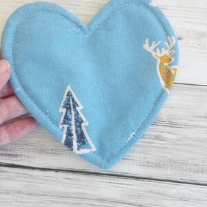 Flannel Scent Cloth, NICU Micro Preemie Hearts Gift, Woodland Print ...