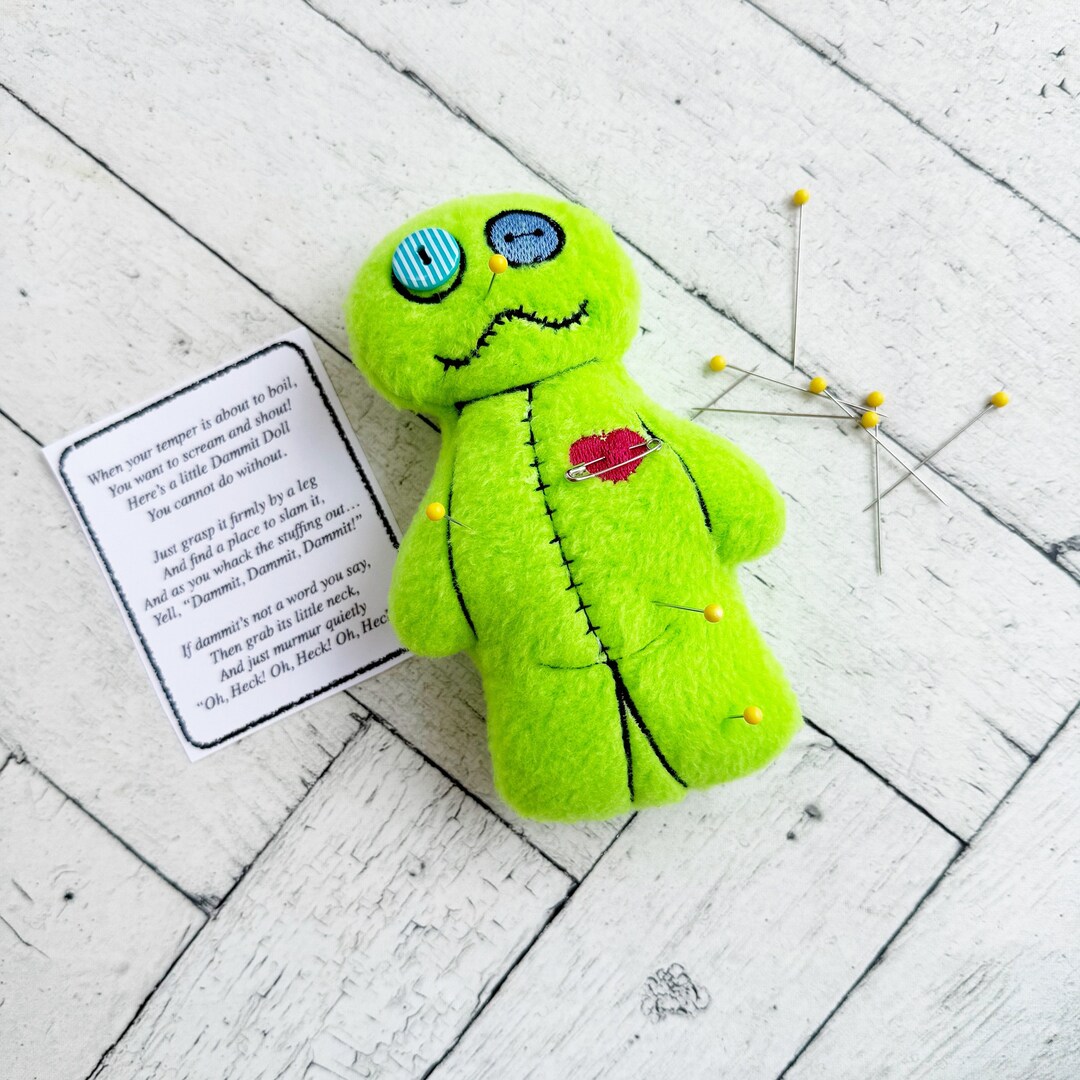 Bad Day Doll, Stress Relief, Desk Friend, Worry Buddy, Anger Management ...