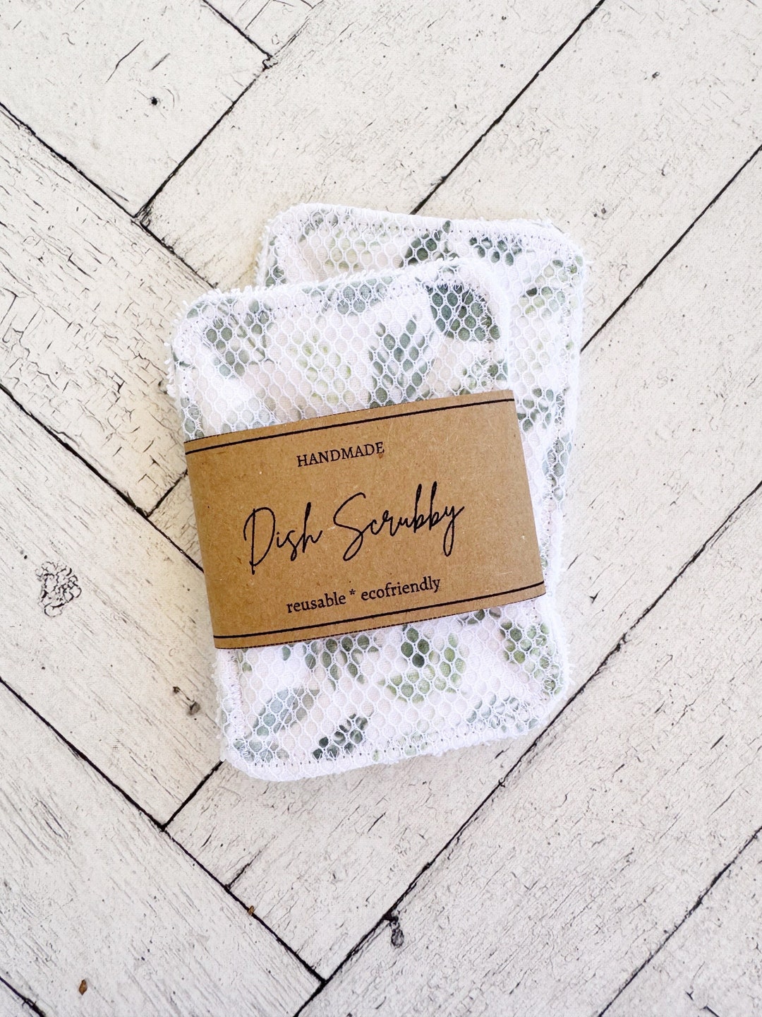 Washable Dish Sponge, Dish Scrubby, Cloth Sponge - Etsy