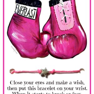 Boxing Favor, Pink Boxing Gloves, Baby Shower, Little Champ, Round One ...