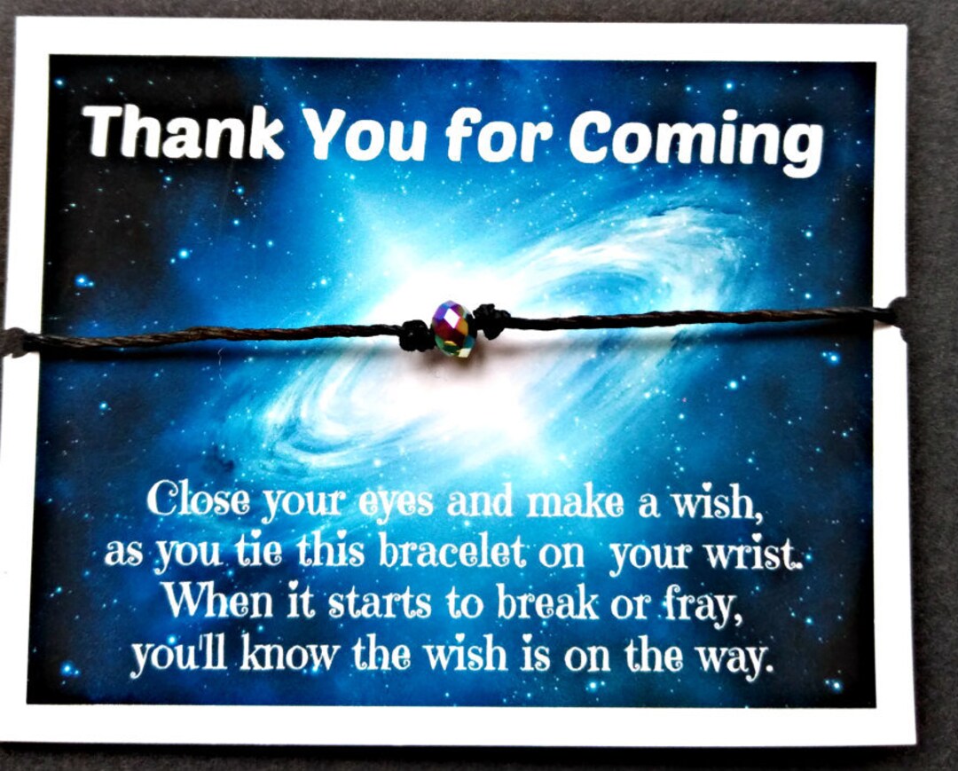 Galaxy Party Theme Favor, Alien, ET, Outer Space Favors, Wish Bracelets ...