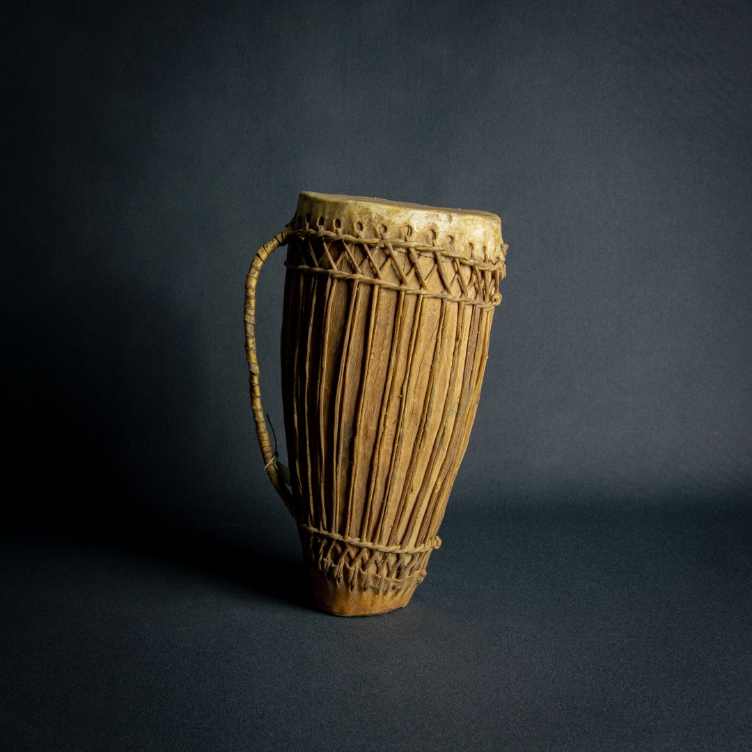African Hand Drum - Etsy
