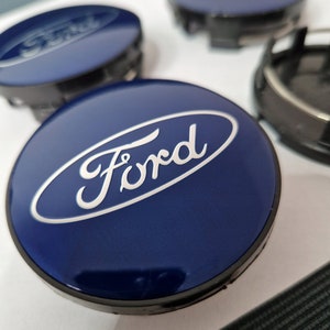 4x Wheel Center Caps Ford 63/57 Mm for RONAL Rims, Hub Caps, Wheel Cap ...