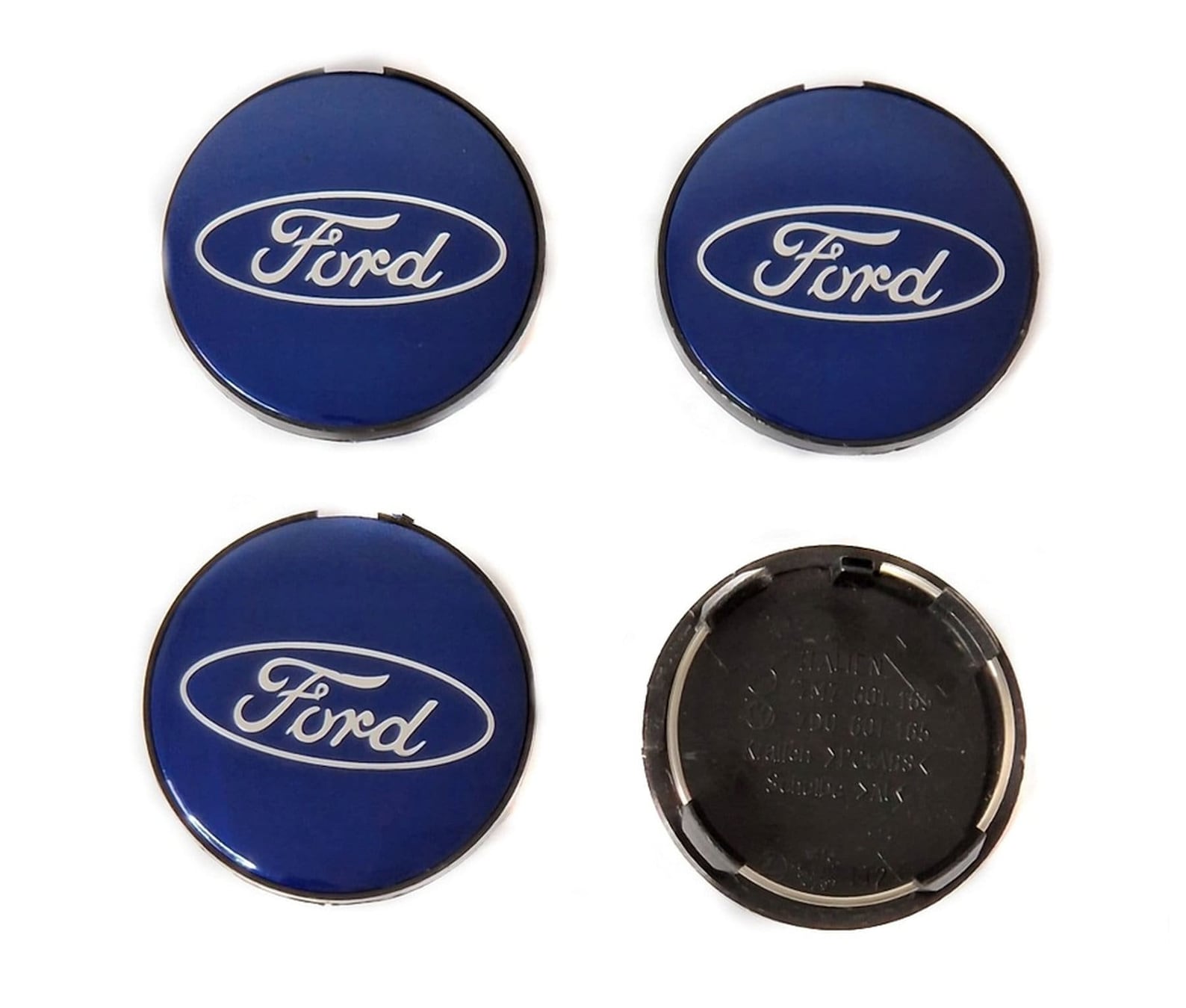 4x Wheel Center Caps Ford 63/57 Mm for RONAL Rims, Hub Caps, Wheel Cap ...