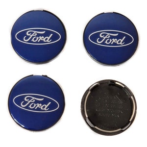 4x Wheel Center Caps Ford 63/57 Mm for RONAL Rims, Hub Caps, Wheel Cap ...