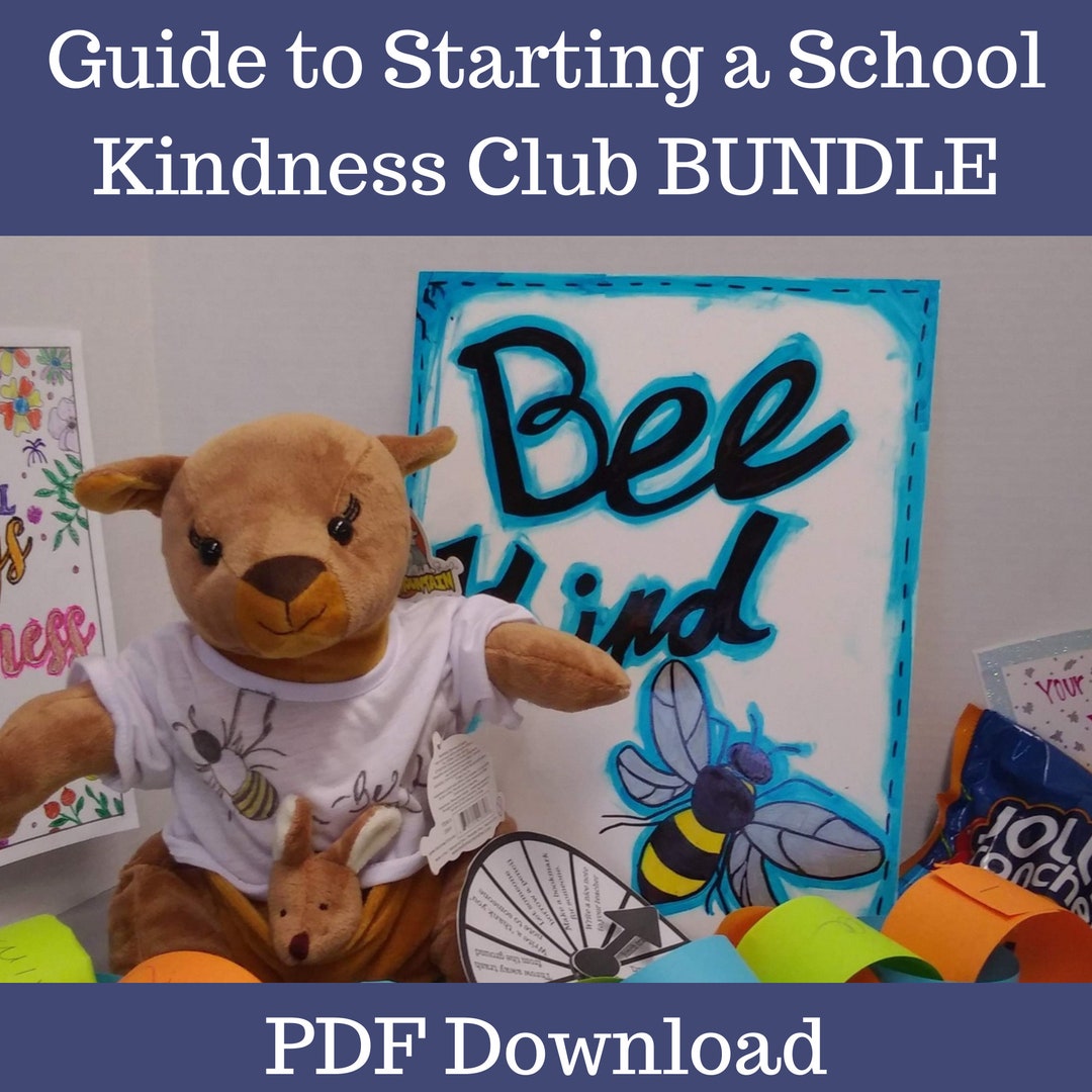 Kindness Club School & Classroom Bundle Service Project Guides - Etsy