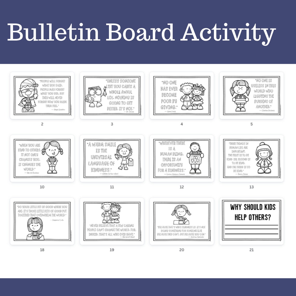Kindness Club School & Classroom Bundle Service Project Guides - Etsy