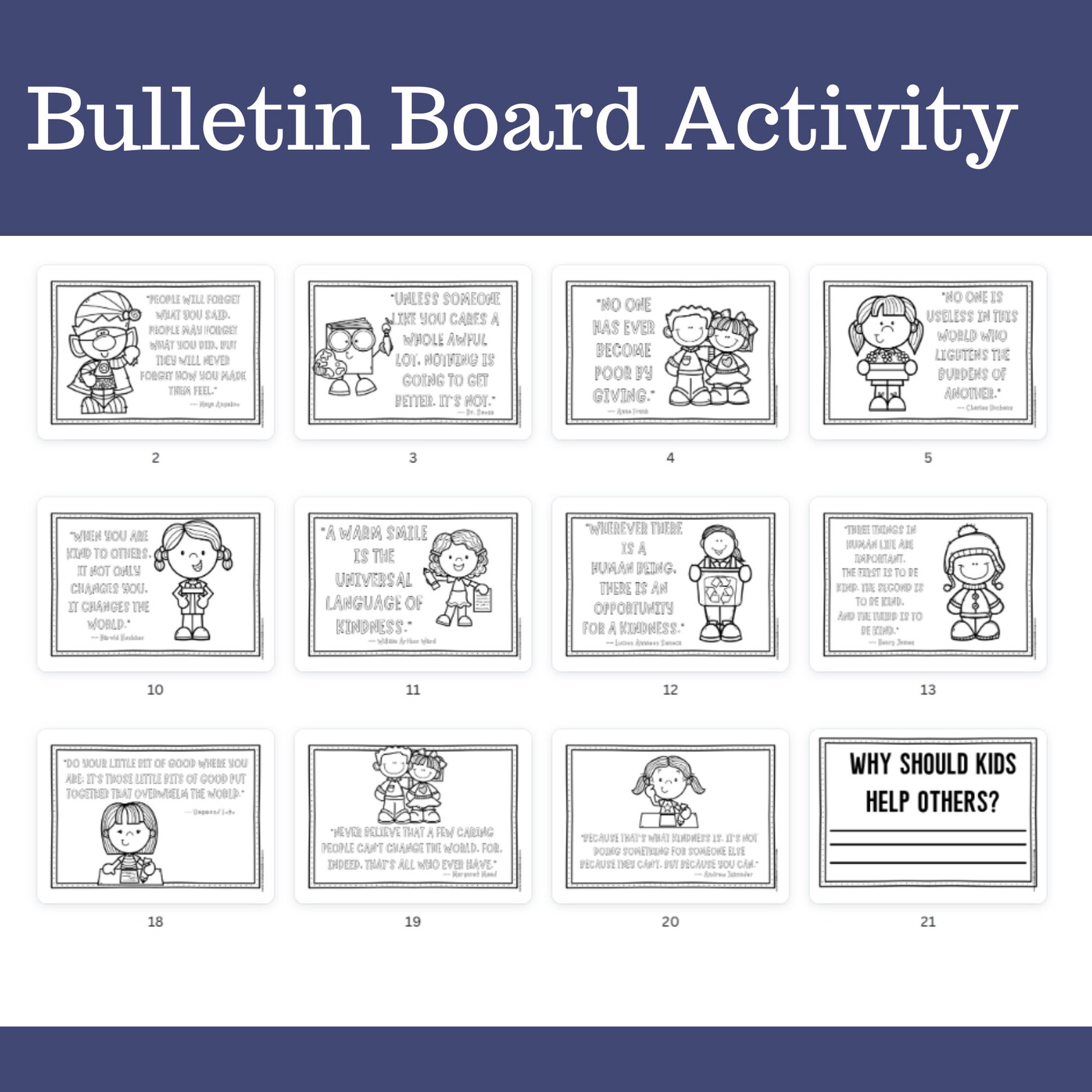 Kindness Club School & Classroom Bundle Service Project Guides - Etsy