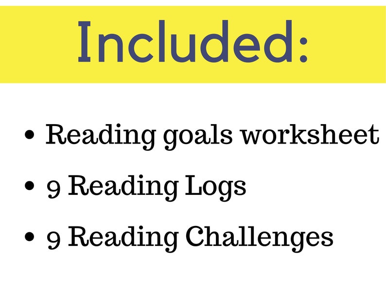 Printable Summer Reading Challenge for Kids With Nine Week Reading Log ...