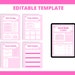 The Ultimate Pink Social Media Planner Templates for Productivity and ...
