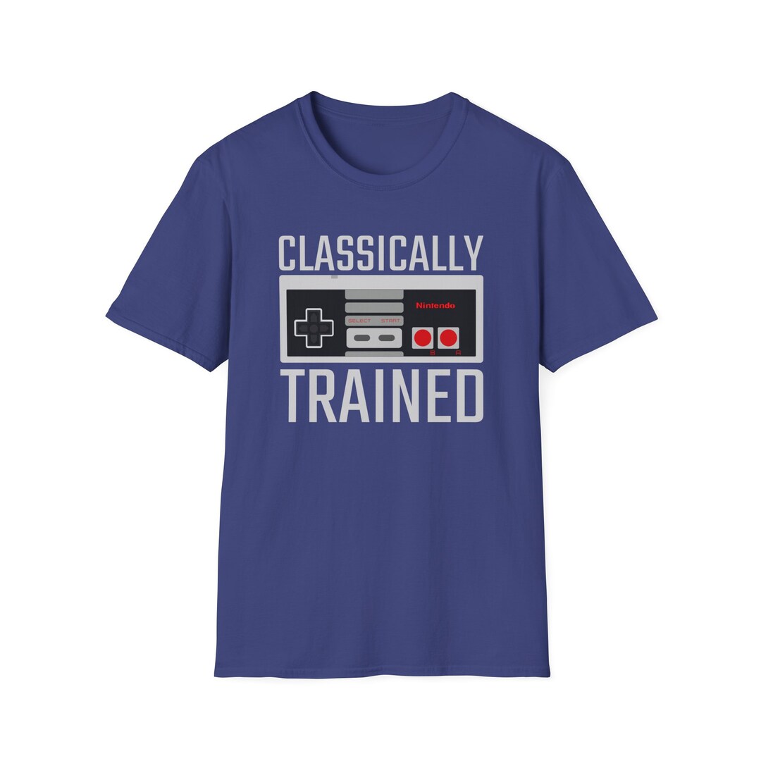Classically Trained NES T-shirt - Etsy
