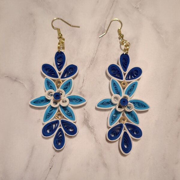 Paper Quilling Earrings - Etsy