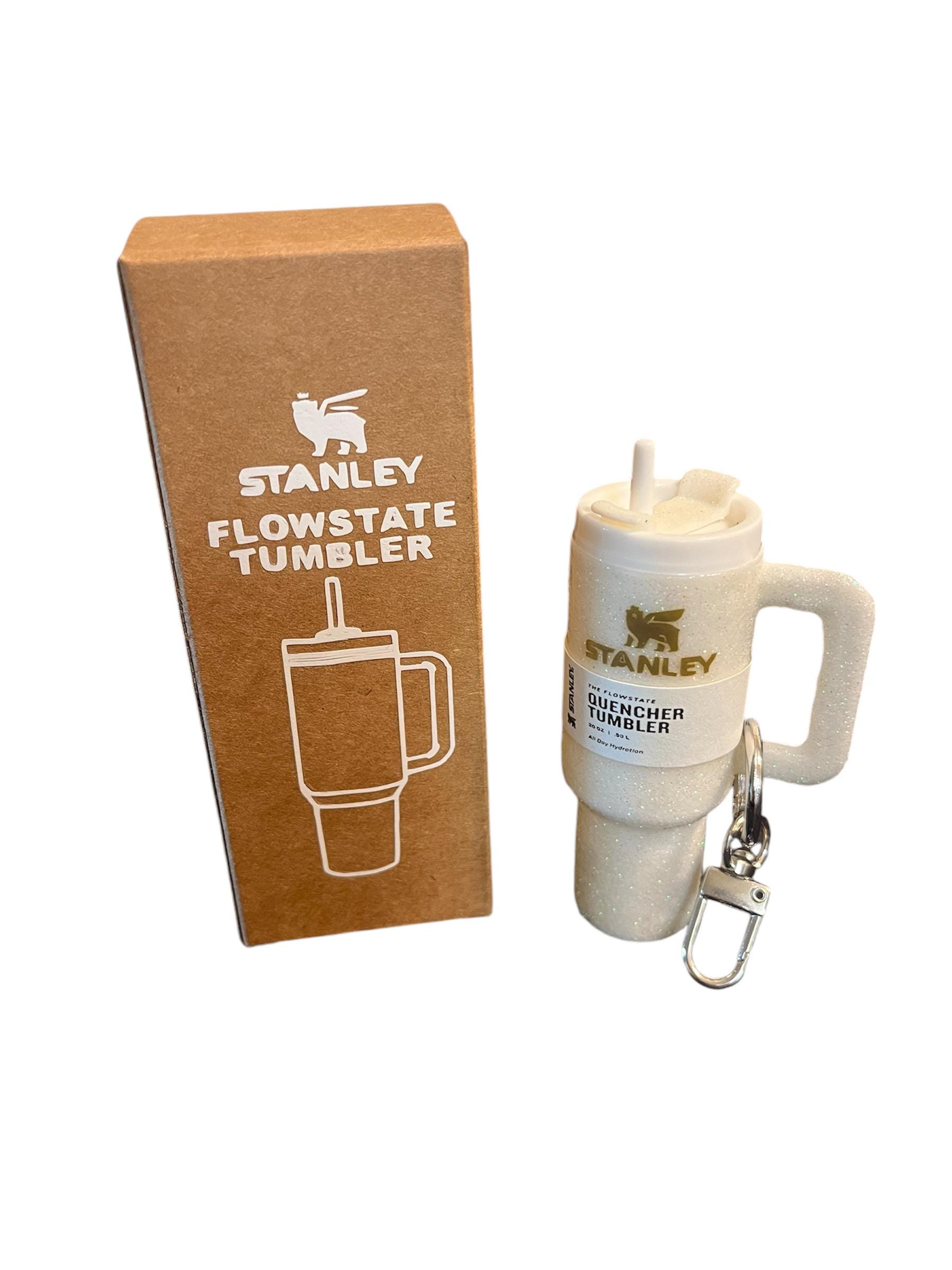 Stanley Tumbler Cup Mini Keychain With Box and Label Handmade Ornaments ...