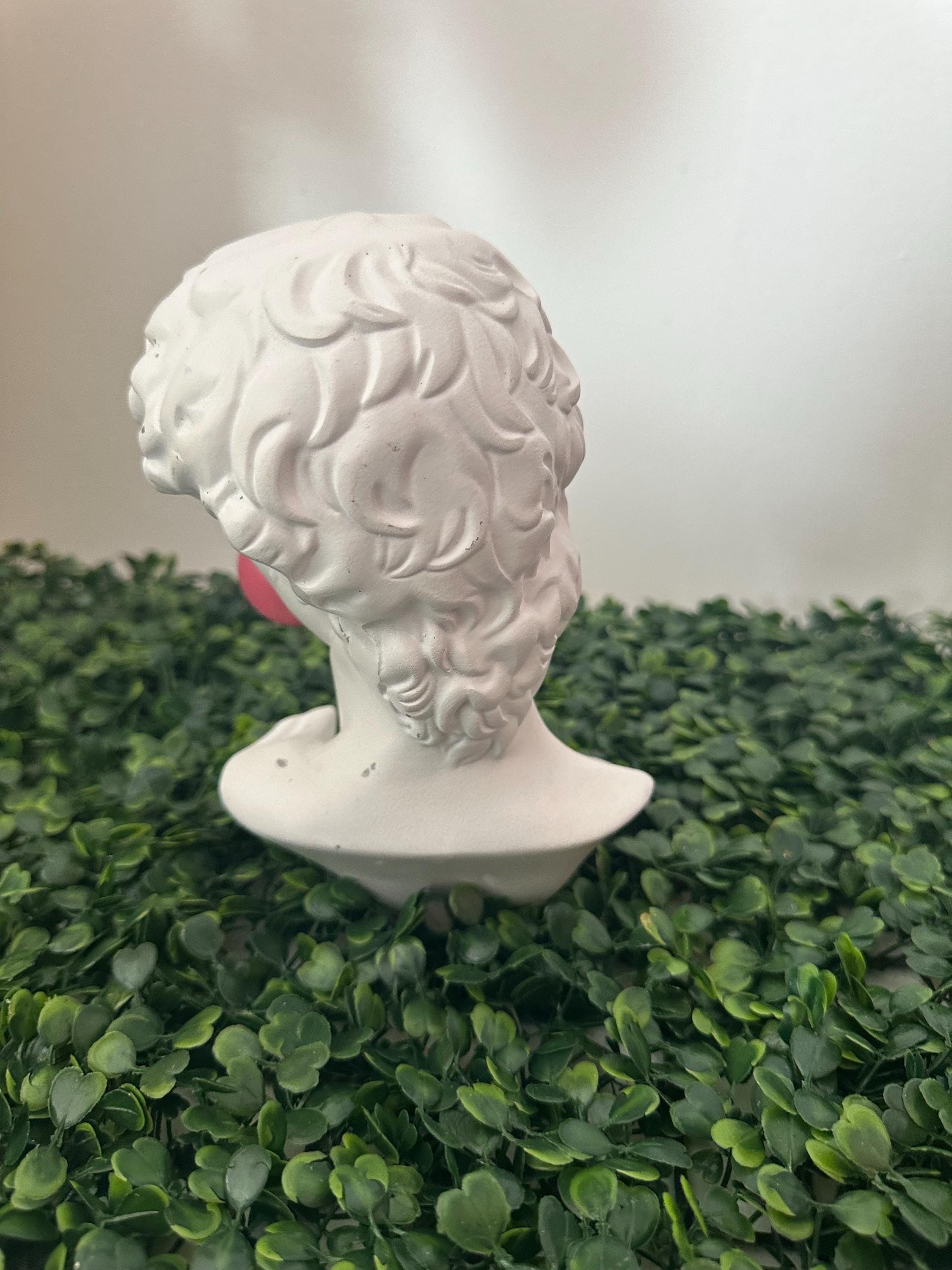 2 Roman Bubble Blower Sculpture, Resin Coated, Contemporary Art ...