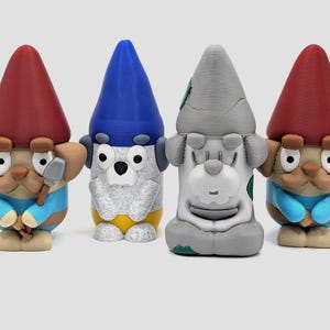 Gnomes Inspired by Bluey! Jeremy, Hecuba, Gerald, and the Meditation ...