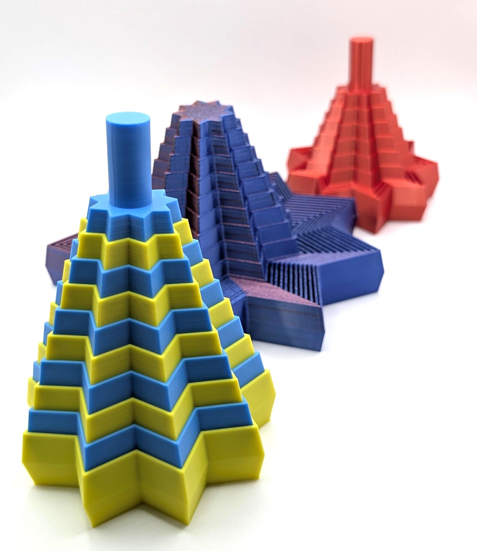 Expanding Fidget Star | Custom 2-color Sensory Anxiety Relief Toy ...
