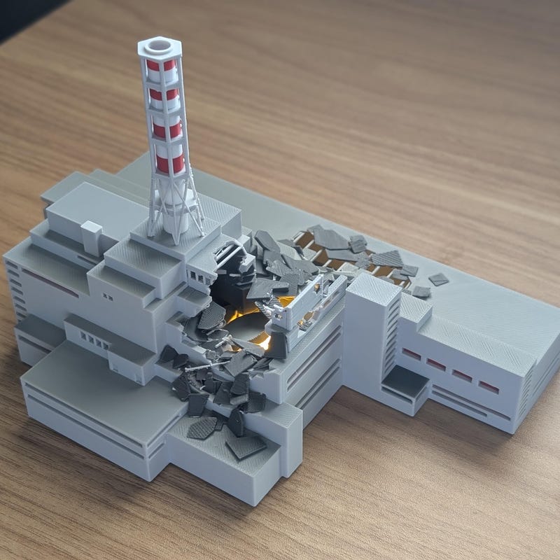Chernobyl 3d Printed - Etsy