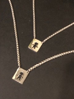 Scapulars, Front and Back Silver Scapular, Gift for Her, Gift for Him ...
