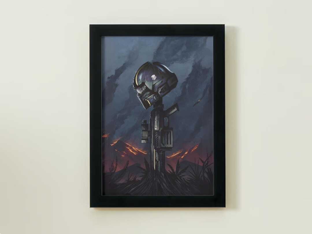 Helldivers 2 Mission Failed Poster Gaming Decor A4 - Etsy