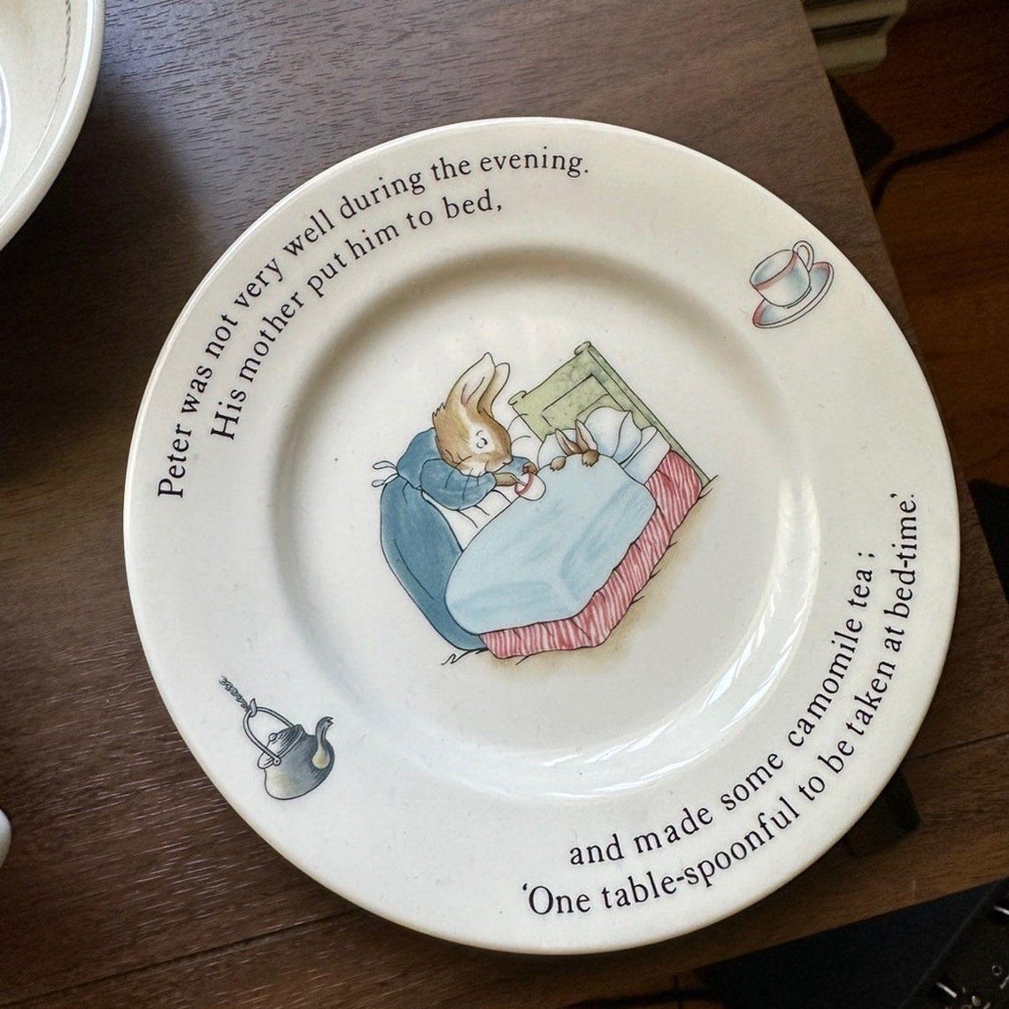 Vintage Wedgwood 3-piece Peter Rabbit Nursery Set - Etsy