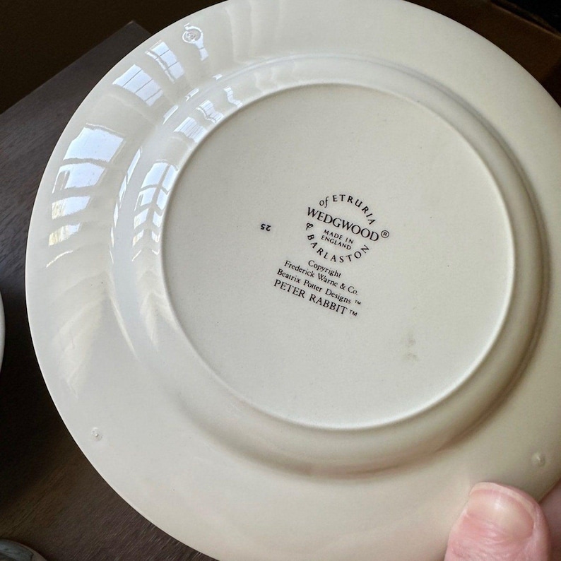 Vintage Wedgwood 3-piece Peter Rabbit Nursery Set - Etsy