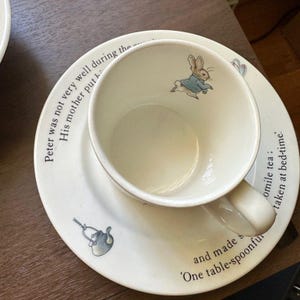 Vintage Wedgwood 3-piece Peter Rabbit Nursery Set - Etsy
