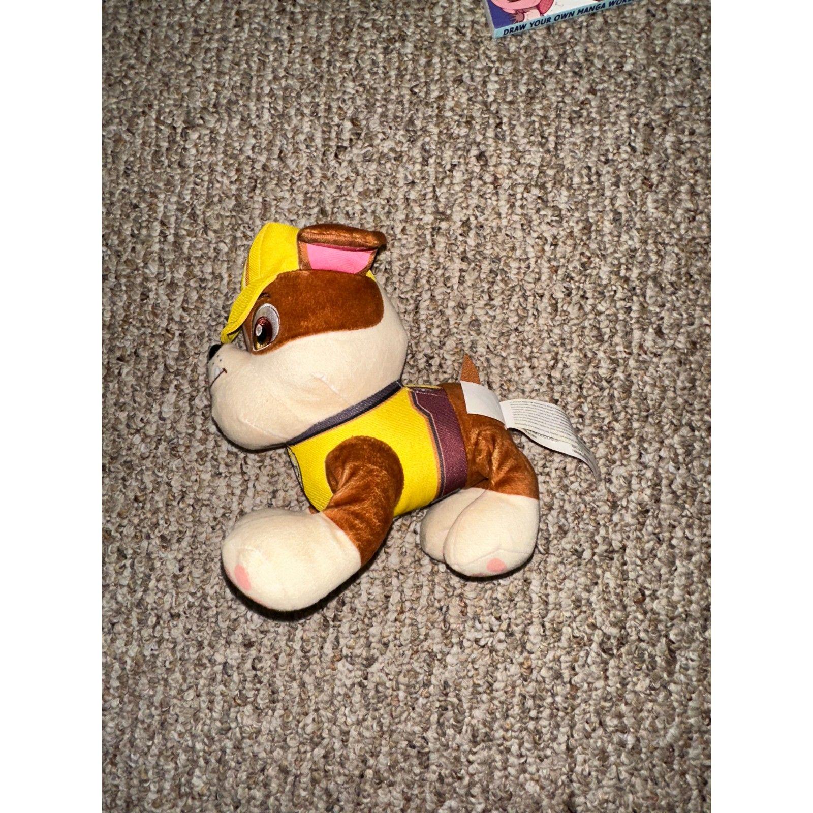 Paw Patrol Live 2019 Rubble Bulldog Stuffed Toy EUC - Etsy