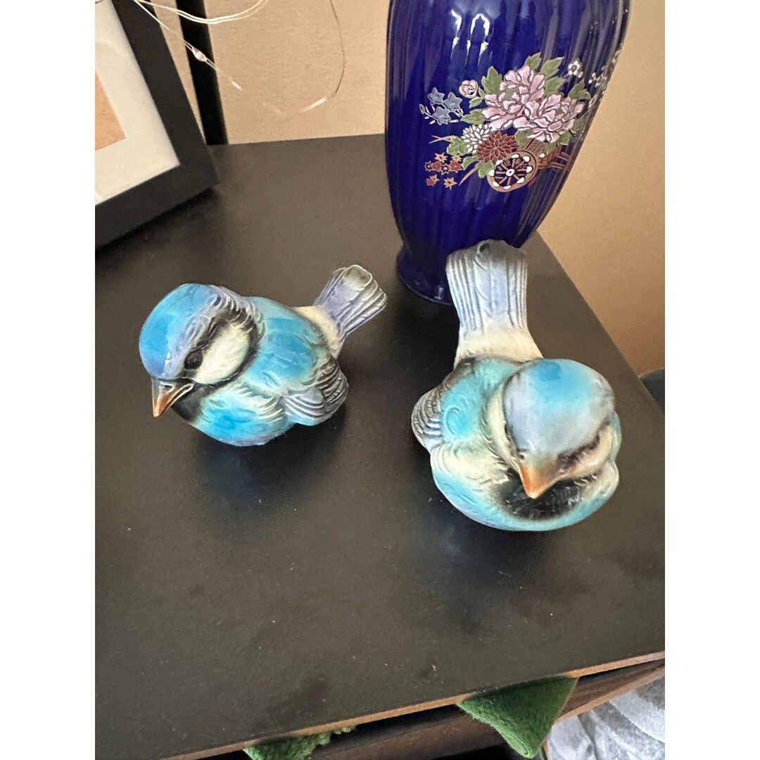 Vintage Goebel Blue Birds CV73 & CV74 - Etsy
