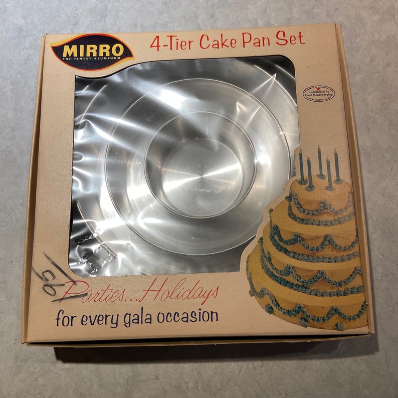 Mirro 4-tier Round Cake Pan Set - Etsy