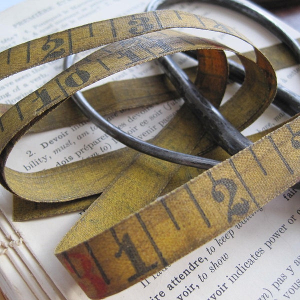 Antique Tape Measure - Etsy