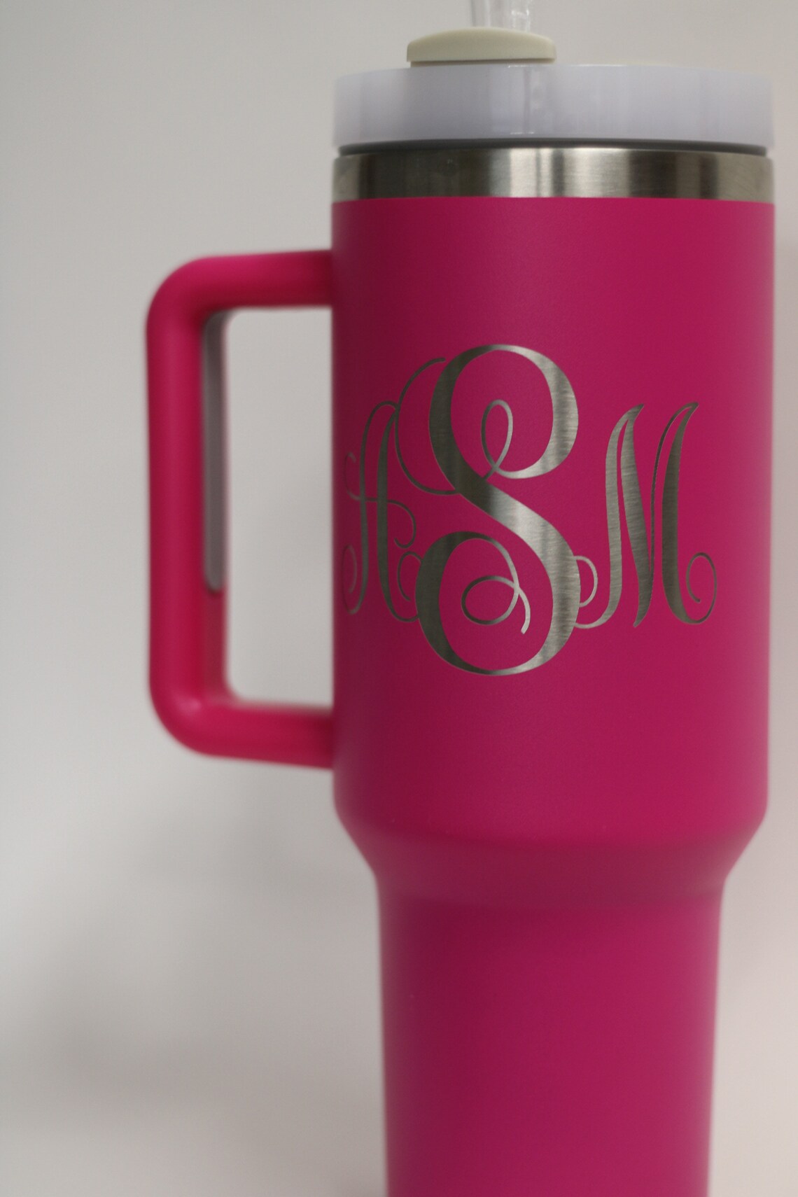 40 Oz Stanley Monogrammed Tumbler for Girls Personalized Tumbler Cute ...