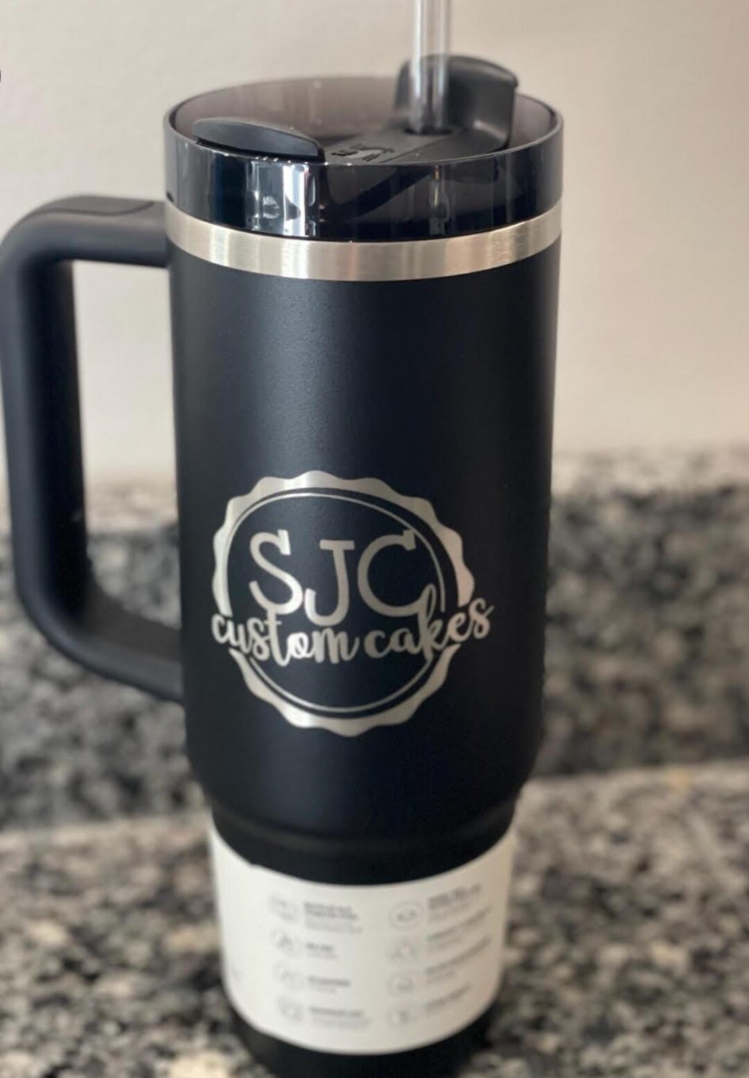 Black Custom Engraved Stanly's 30 or 40oz for Boys and Girls Gift Idea ...