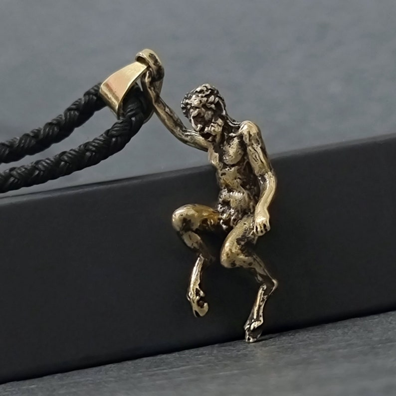 Satyr Pendant Vintage Style Pagan Jewelry Men Pan Pendant Amulet ...