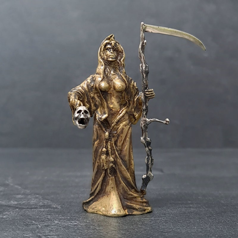 Grim Reaper Statue - Etsy