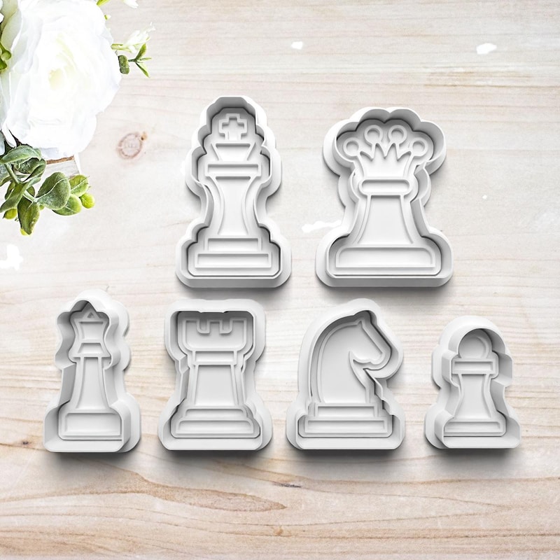 Clay Chess Set - Etsy