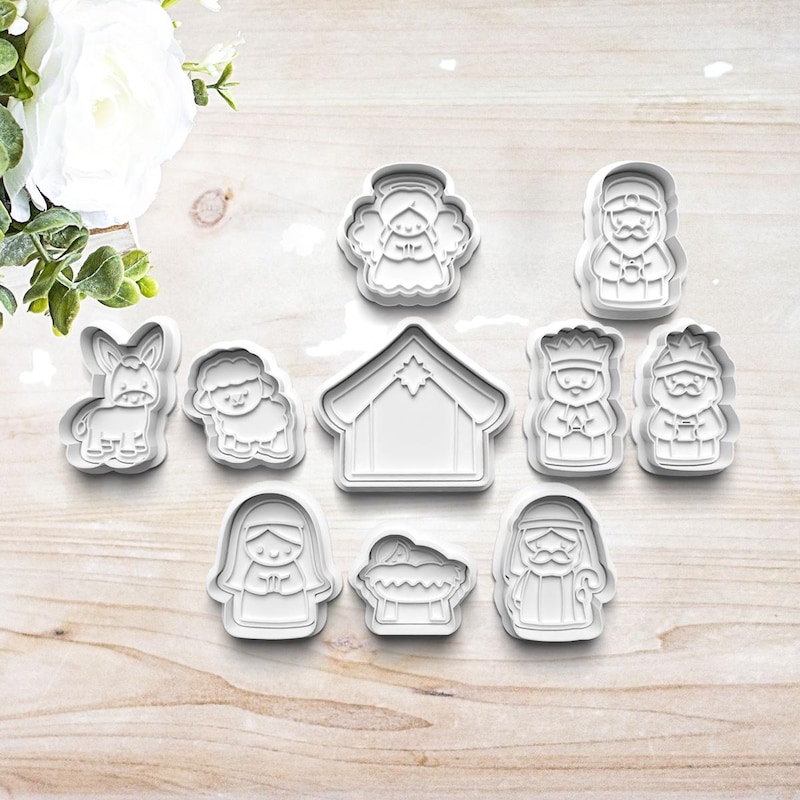 Nativity Stamp Cutter - Etsy