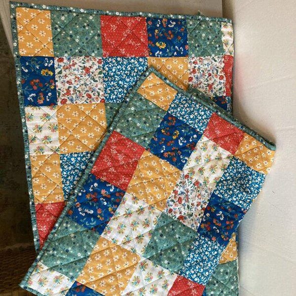Patchwork Pillowcase - Etsy