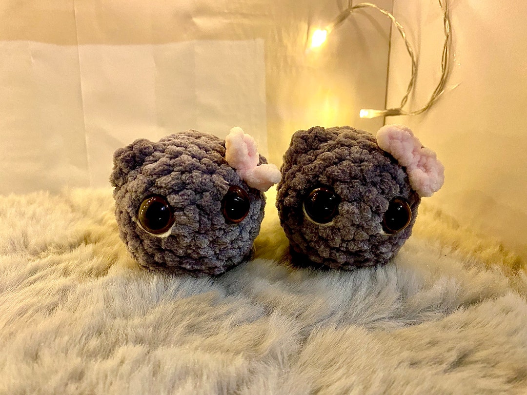 Sad Hamster/ Sad Hamster Amigurumi/ Cute Hamster Tiktok Meme/ Crocheted ...