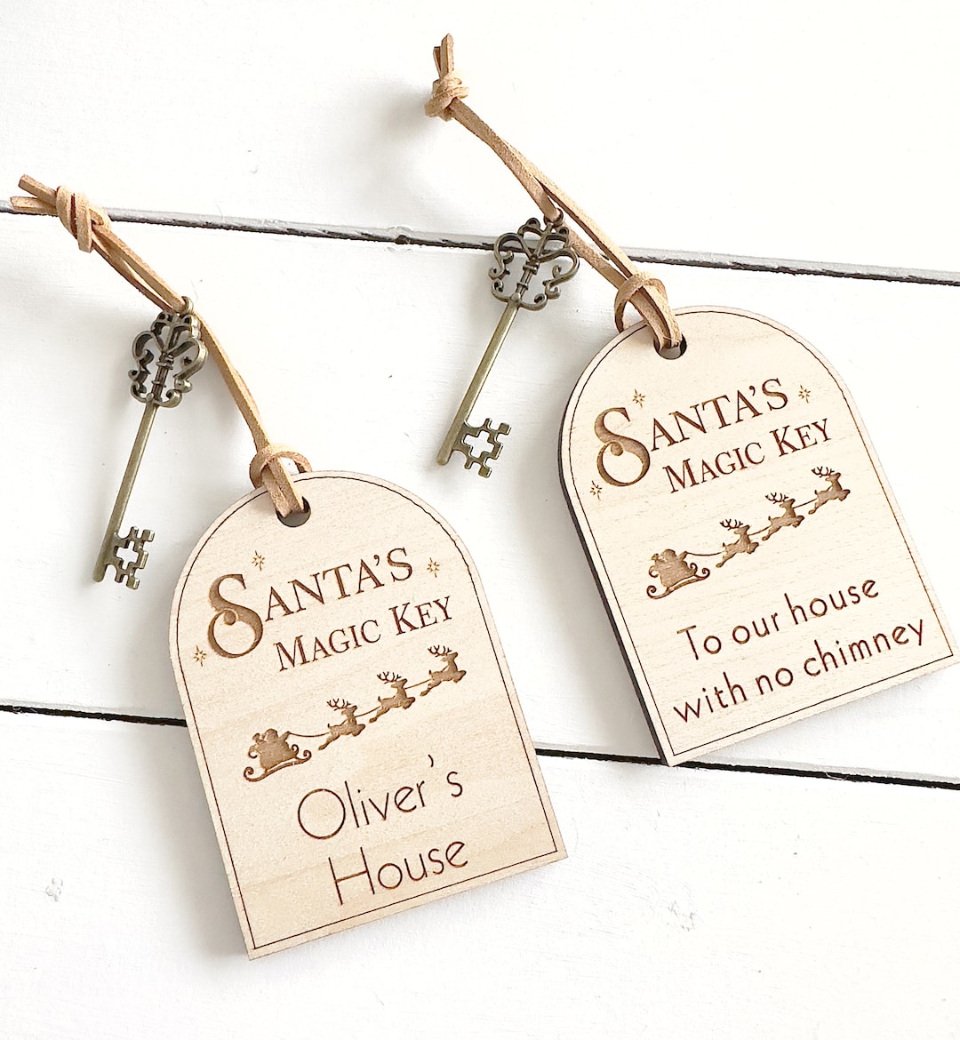 Santas Magic Key Christmas Decoration Christmas Eve Box - Etsy UK