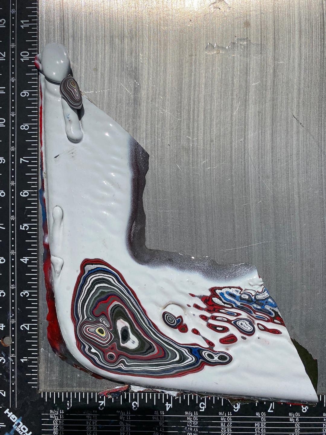 Premium Rough, Colorful Fordite Slab, 445 Grams - Etsy
