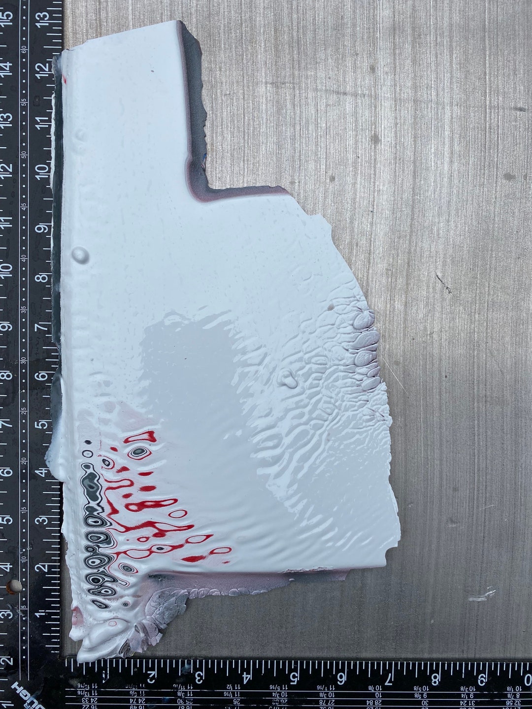 Globby, Drippy, Rough, Solid, Fordite Slab, 475 Grams - Etsy