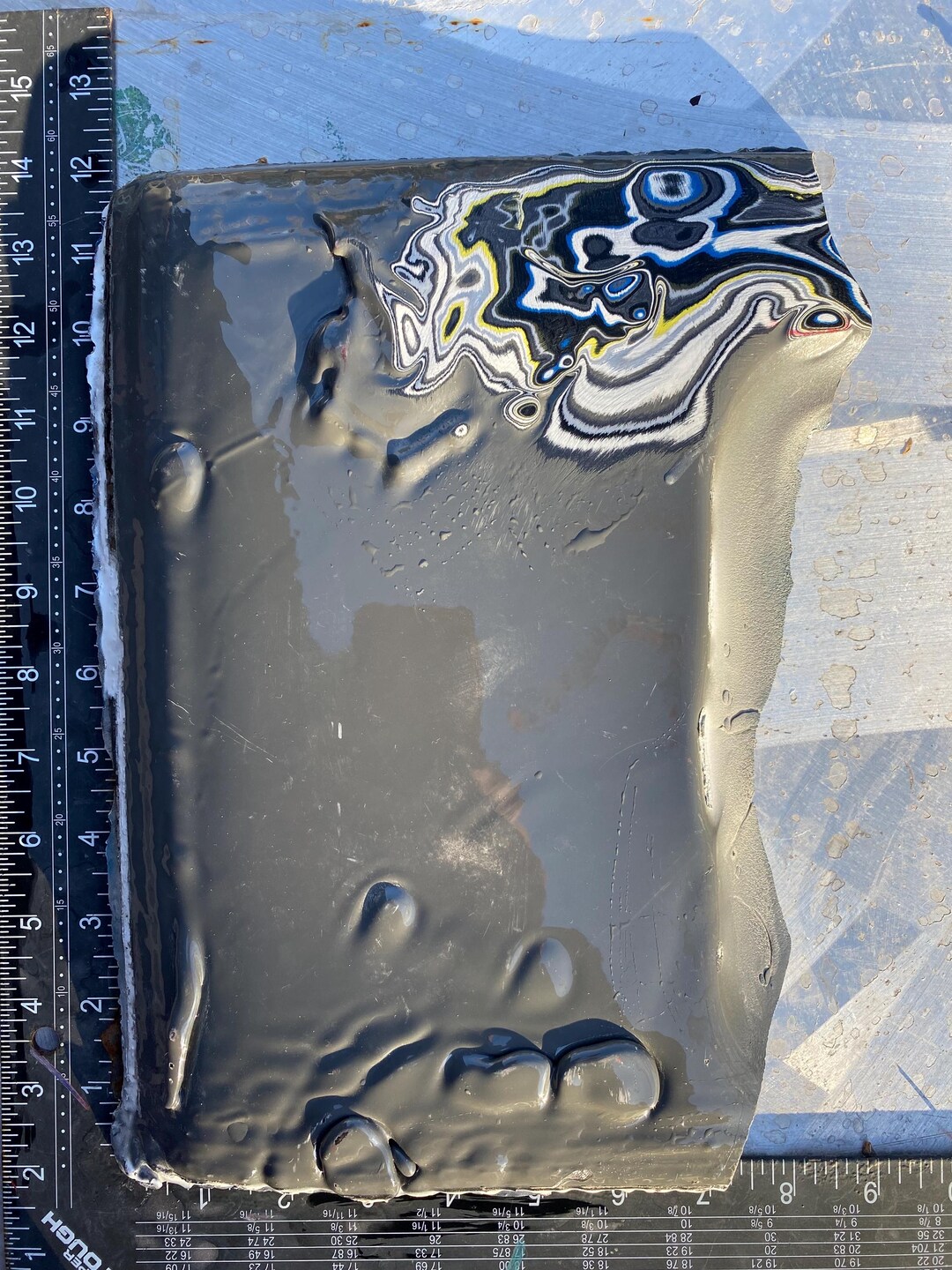 Premium, Solid, Fat, Rough Fordite Slab, 2 Lb. 9 Oz. - Etsy