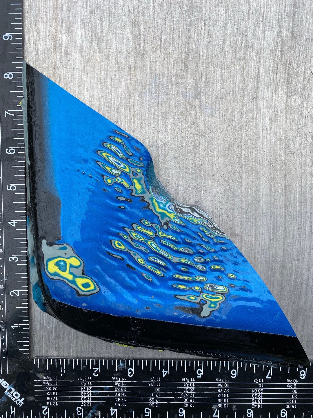 Drippy, Rippled, Rough, Solid, Fordite Slab, 360 Grams - Etsy