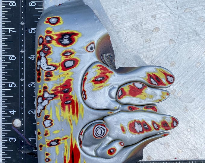 Premium FAT, Solid, Rough Fordite Slab, 296 G. - Etsy