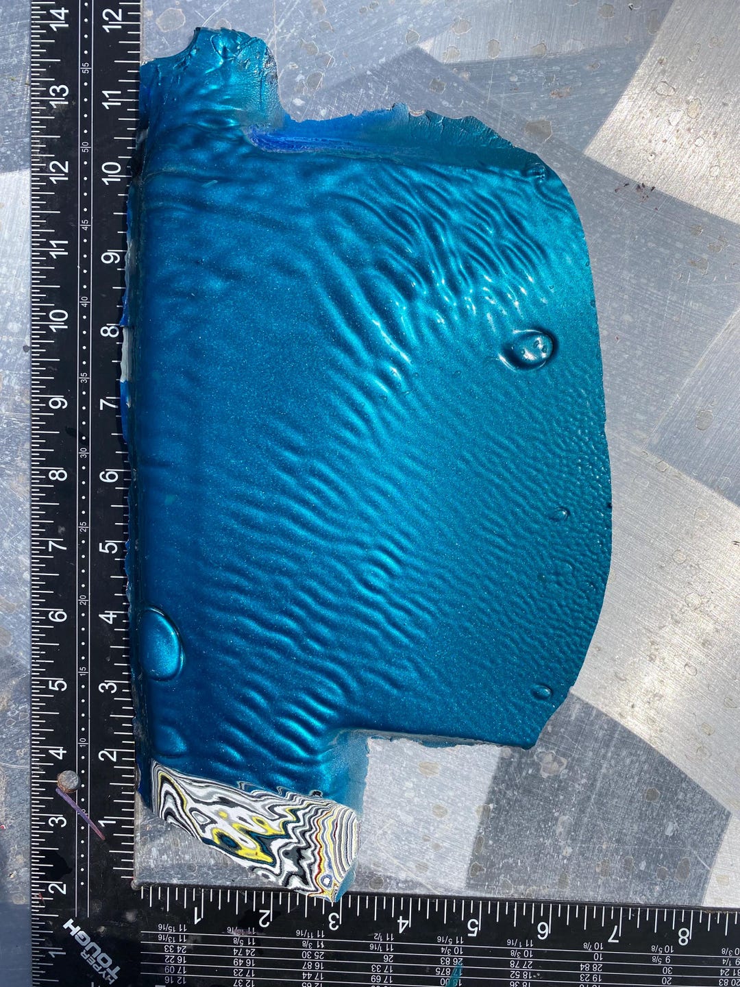 Premium, Solid, Rough Fordite Slab With Good Rippling, 1 Lb./454 G. - Etsy